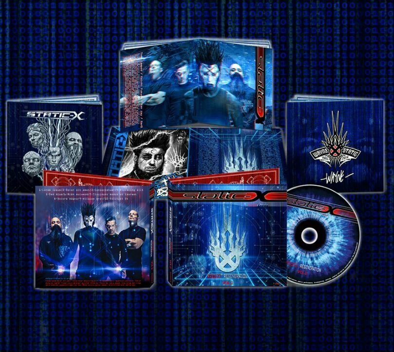 Фирменное издание Static-X - Project: Regeneration Vol.2 CD