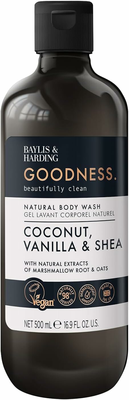 Baylis & Harding - Goodness Coconut, Vanilla & Shea Body Wash Гель для душа 500 мл