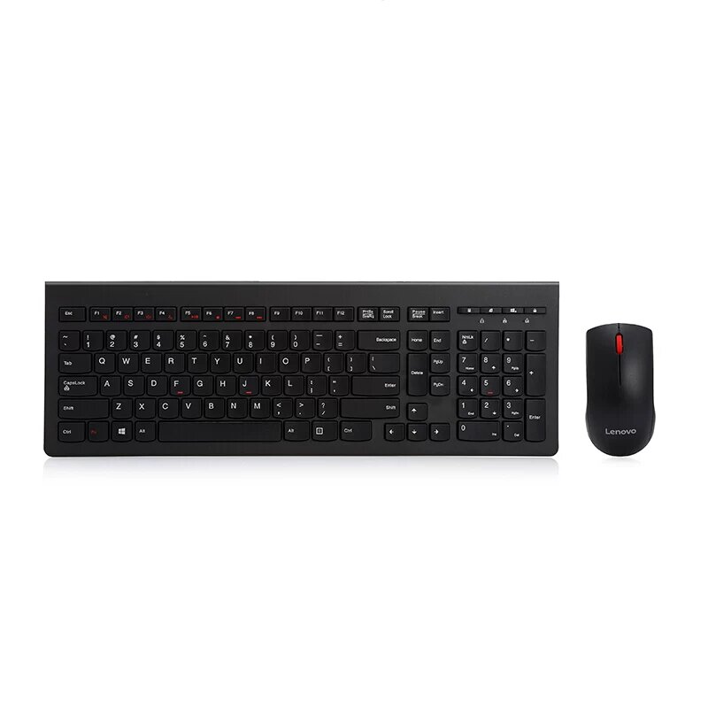 Lenovo M120 Pro Беспроводной набор клавиатуры и мыши, тихий, влагозащищенный, USB Bluetooth для ПК