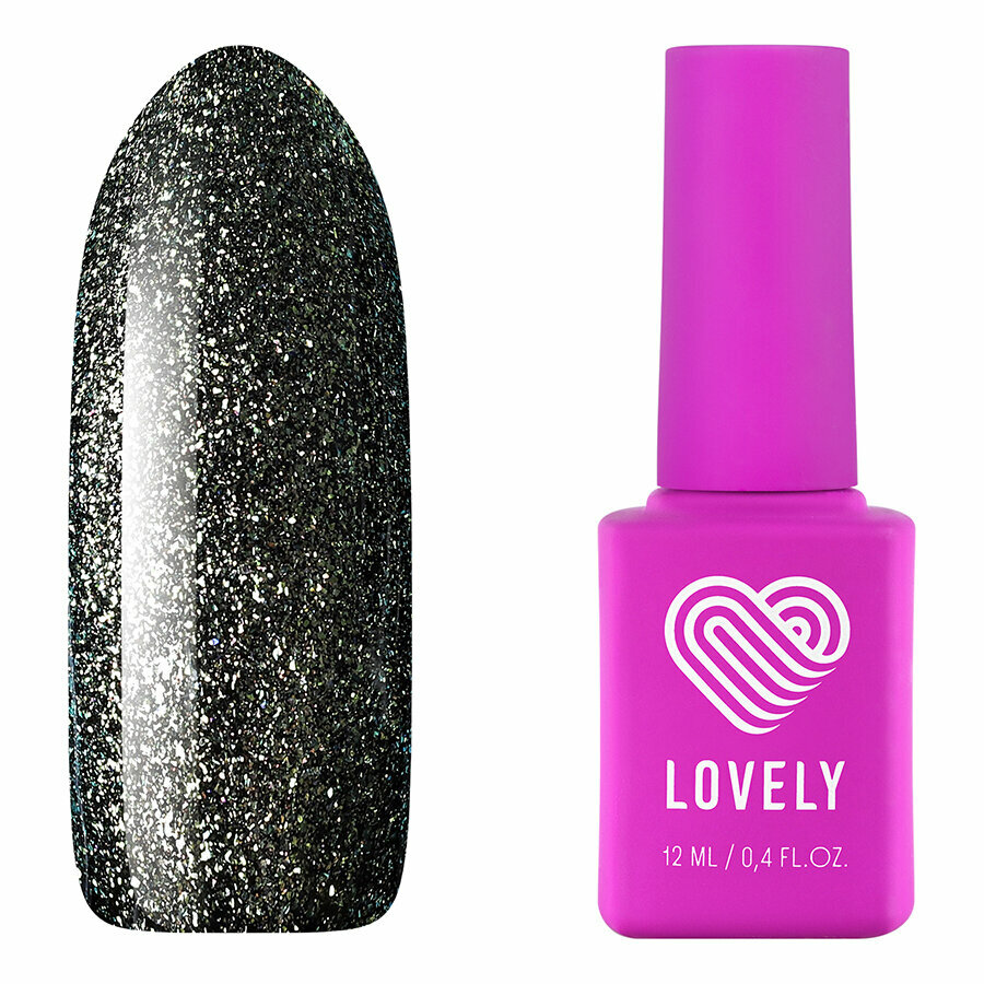 Lovely, Топ с шиммером Green Gold, 12 мл