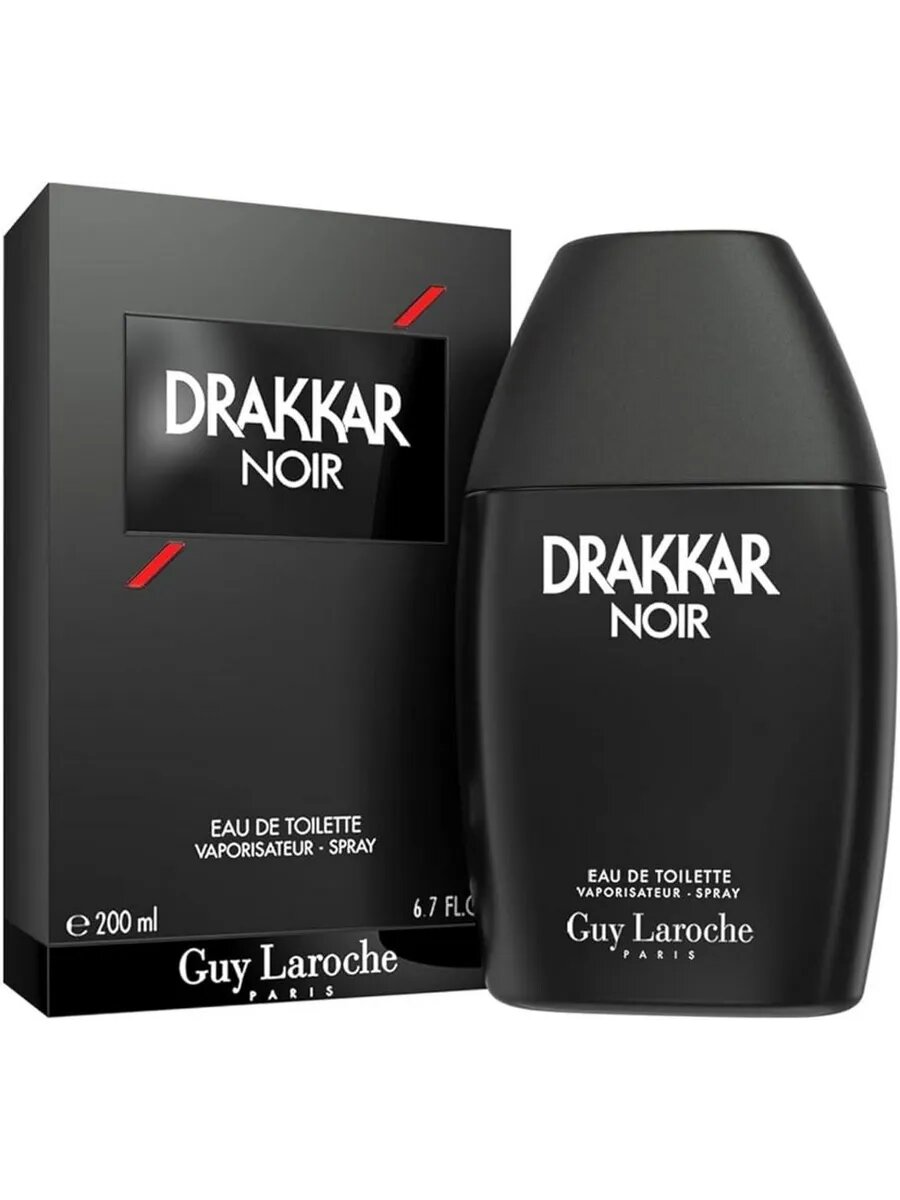 Guy Laroche DRAKKAR NOIR (M) 200 мл Туалетная вода оригинал
