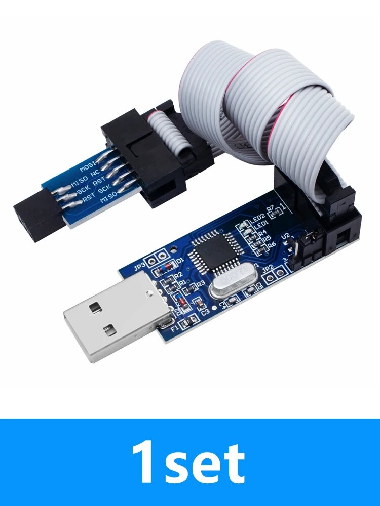 EGBO USBASP AVR Программатор 1set