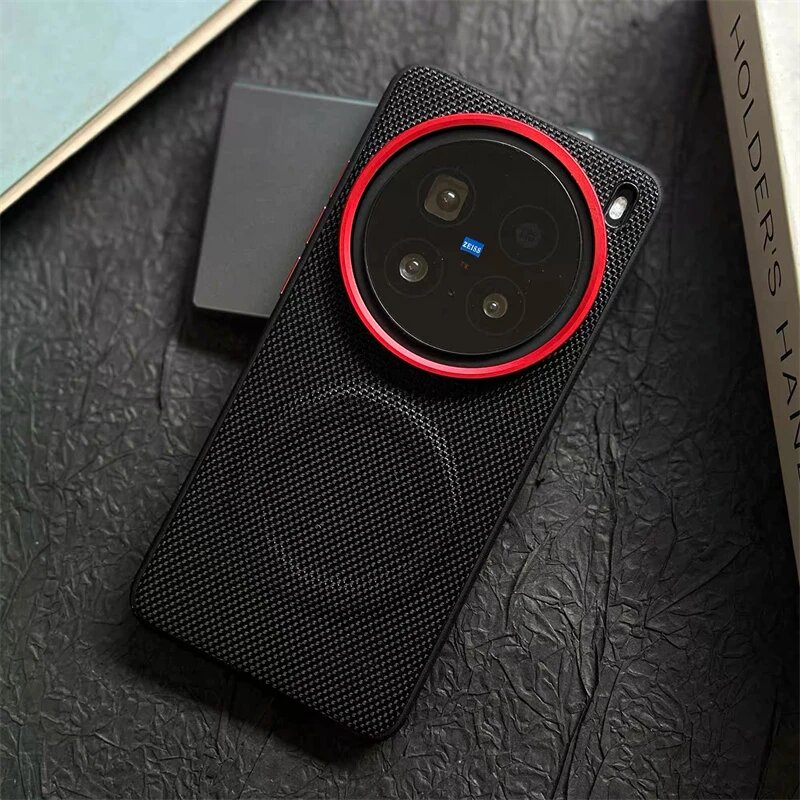 Чехол для vivo X300 black, MagSafe, защита от ударов