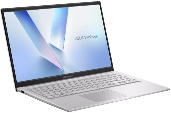 Ноутбук Asus Vivobook 15 X1504Z серебристый, Intel Core i3 1215U 1,2 ГГц, RAM 16 ГБ, SSD 512 ГБ, Intel UHD Graphics