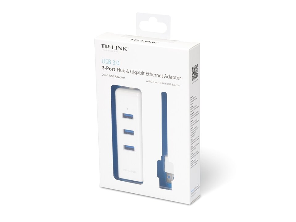Сетевой адаптер Gigabit Ethernet TP-Link UE330 USB 3.0