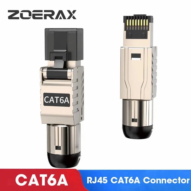 ZoeRax RJ45 Cat6A разъемы, 30шт, CAT6A