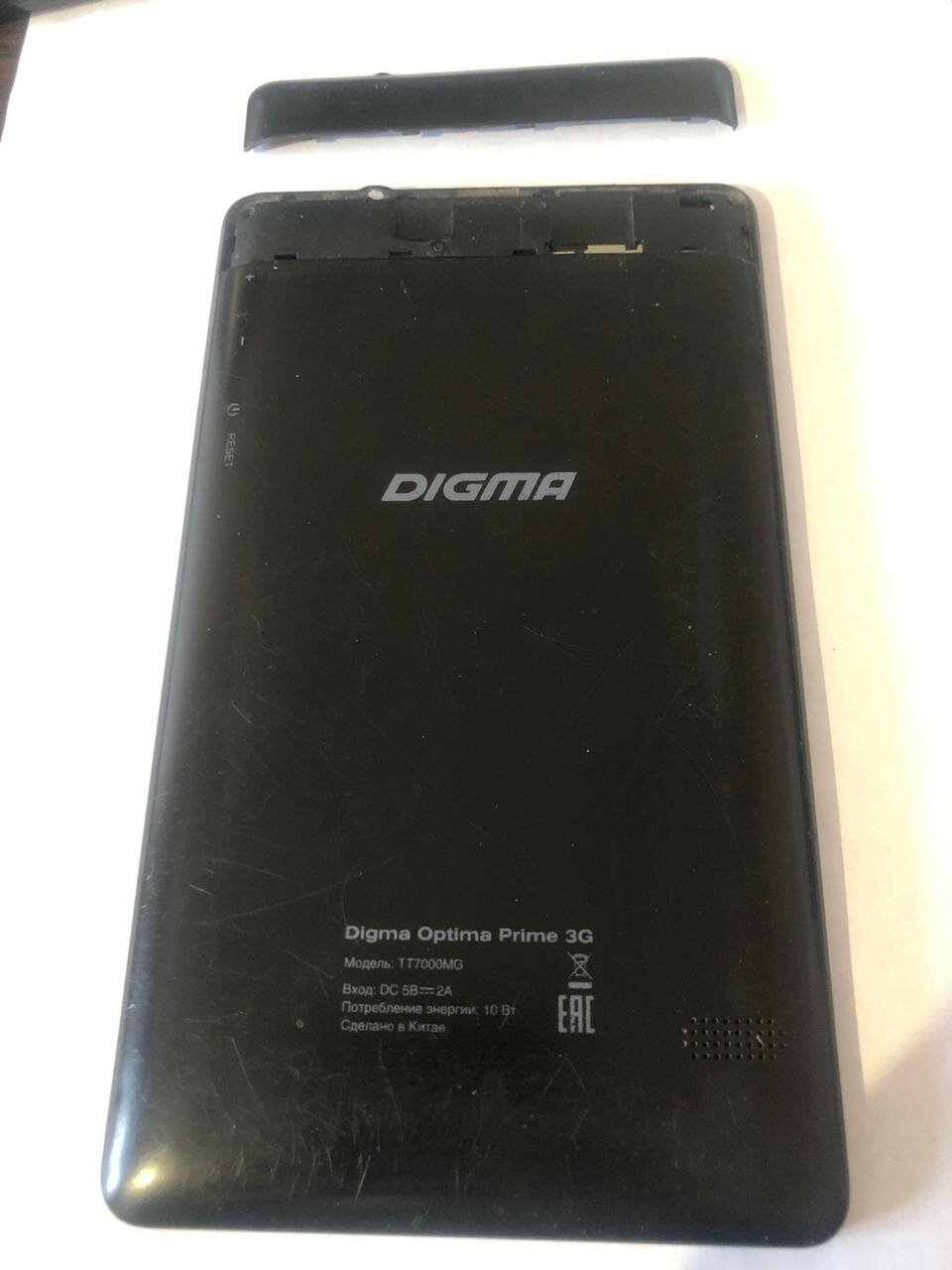 Задняя крышка, части корпуса Планшета Digma Optima prime 3 G, Уценка
