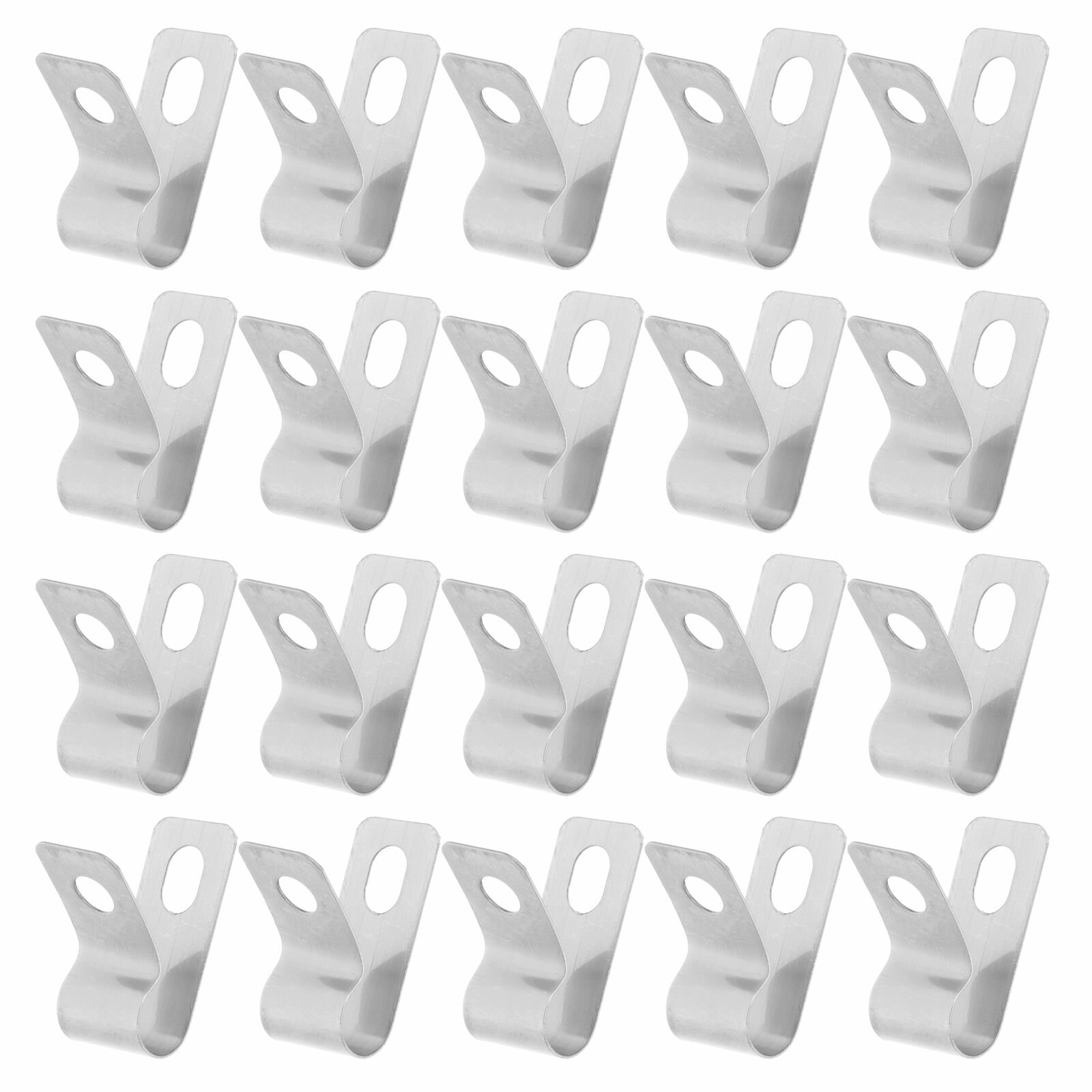 20 Штук Клипс для Кабелей, Из Нержавеющей Стали, Для Упрощенного Монтажа Проводов