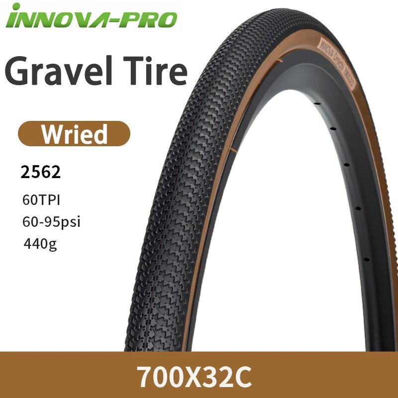 Велошина Innova-Pro Gravel 700x32C Wried 440g