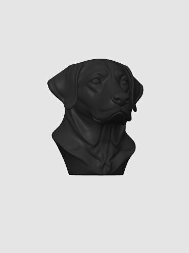 Эксклюзив! Статуэтка собаки - лабрадор-ретривер (10см, черный) - Верный друг, подарок, талисман