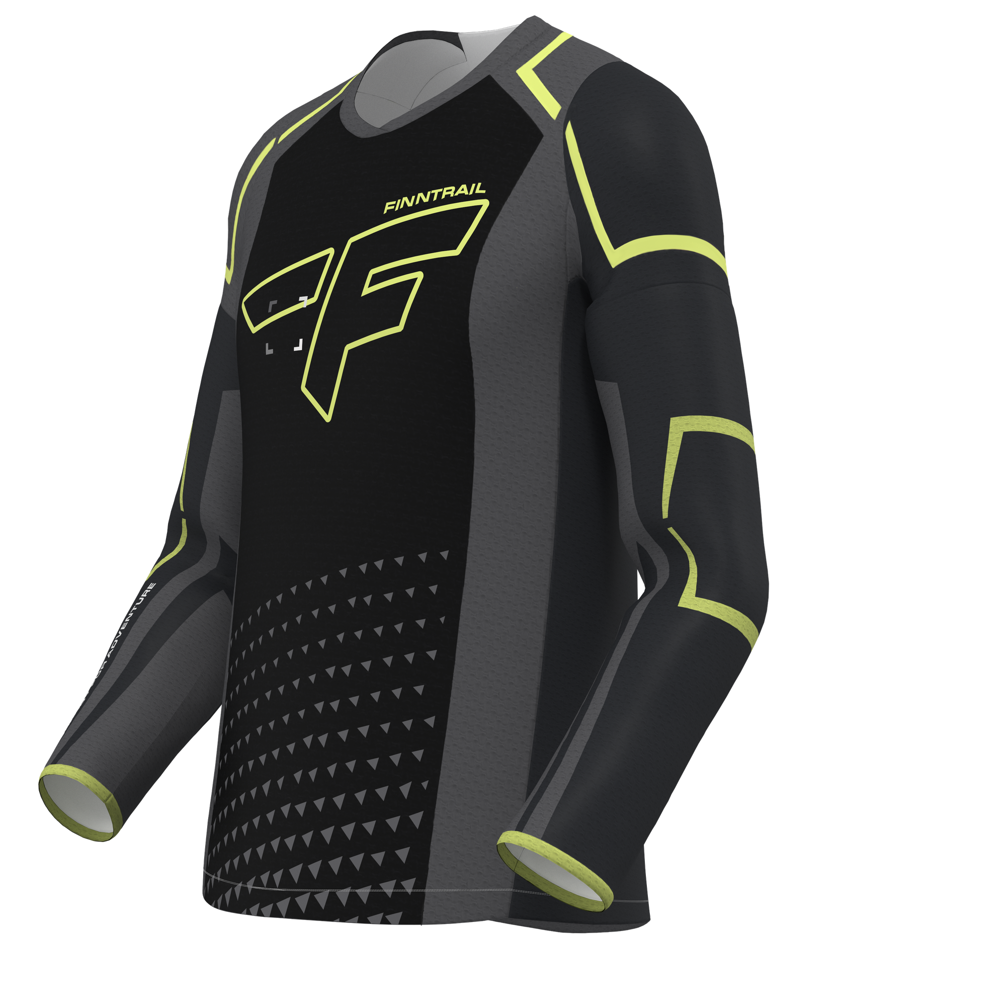 Джерси FINNTRAIL Graviton из износостойкого влагоотводящего материала, для бездорожья