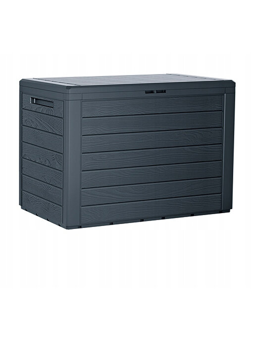 Ящик сундук садовый для хранения вещей Prosperplast Boardebox 190 л, антрацит