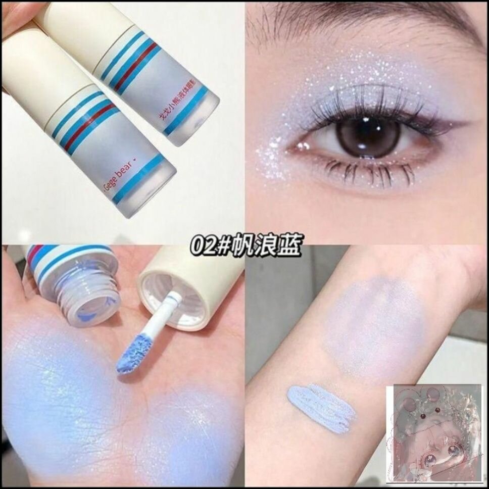 Долговечные жидкие тени премиум Judydoll Ariy в эксклюзивном оттенке S01 Blue Sail Waves