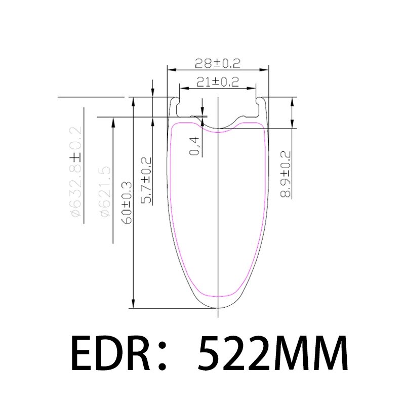 Wiel Дорожные велосипедные диски карбоновые 60/50/45 мм 700C