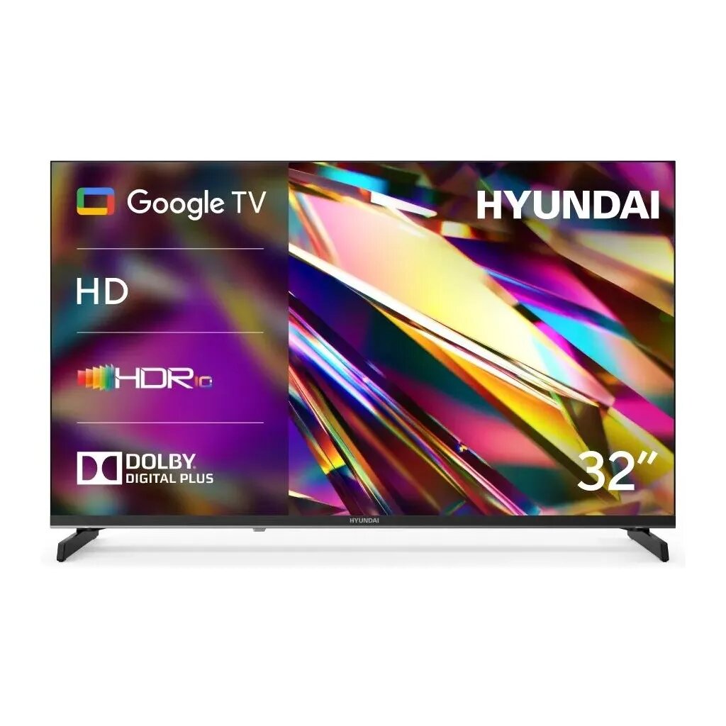 32" Телевизор Hyundai H-LED32BS5011 HD, смарт ТВ, Google TV, черный