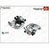 MASTERKIT 77AK1502 суппорт тормозной передний лев! ATE d.52\ Opel Astra G 1.2-1....
