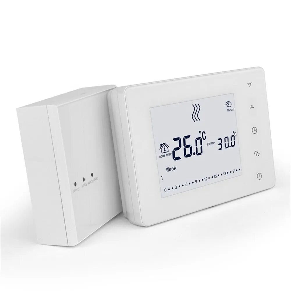 Беспроводной интеллектуальный термостат-контроллер, зональный центр системы отопления для газового котла, водяного напольного привода