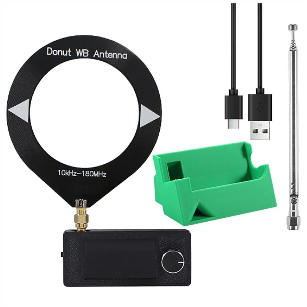 Радио SI4732 10 КГц-180 МГц С Креплением Усилителя КВ СВ СВ Радиостанция УКВ