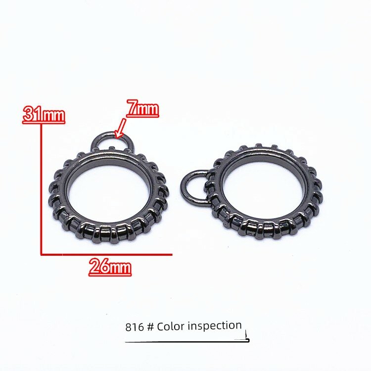 Металлическая молния, ожерелье, серьги, кулон, ювелирные изделия, тяга, одежда, украшение для багажа, обуви, слайдер,