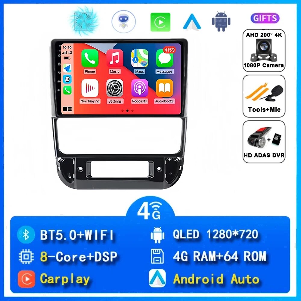 Android 15 для Peugeot 406 1994-2005 Авто радио Мультимедиа Беспроводная A-4G-64G CAM DVR