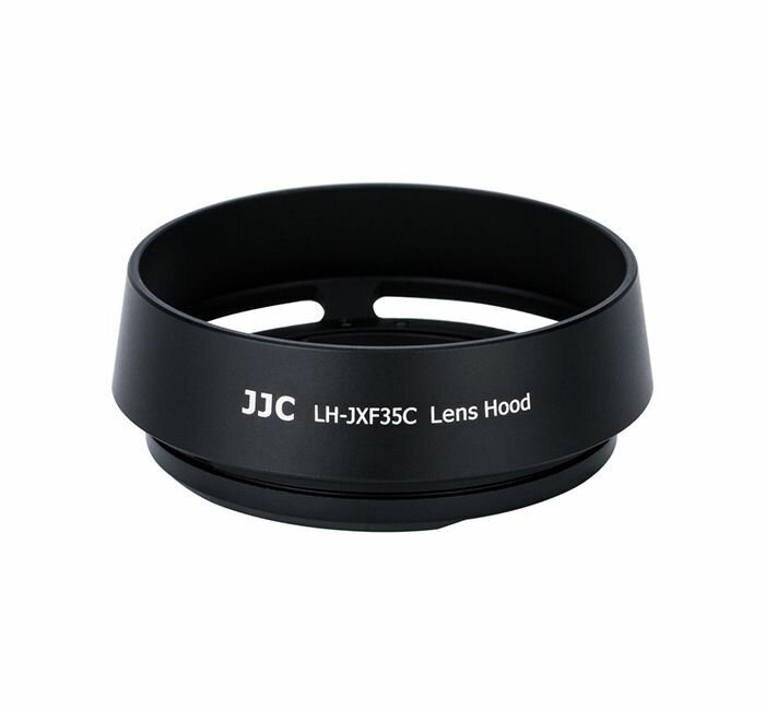 JJC металлический Бленда объектива, для объектива Fujifilm XF 35mm F2 R WR, XF 23mm F2 R WR, XC 35mm F2, заменяет Fuji LH-XF35-2 (43мм)