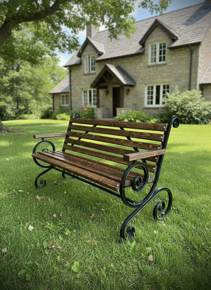 Садовая скамейка "Лоза-1,2"