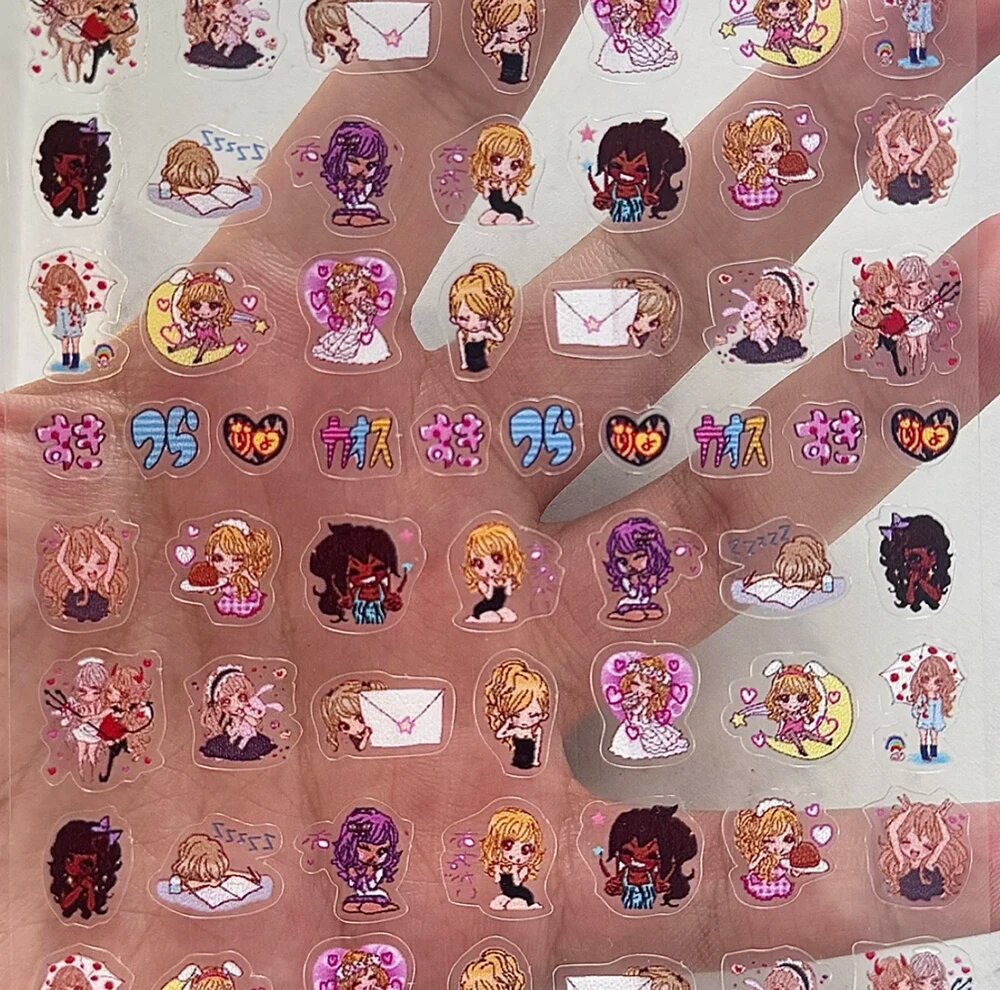 Наклейки для ногтей MINISO Hello Kitty 29