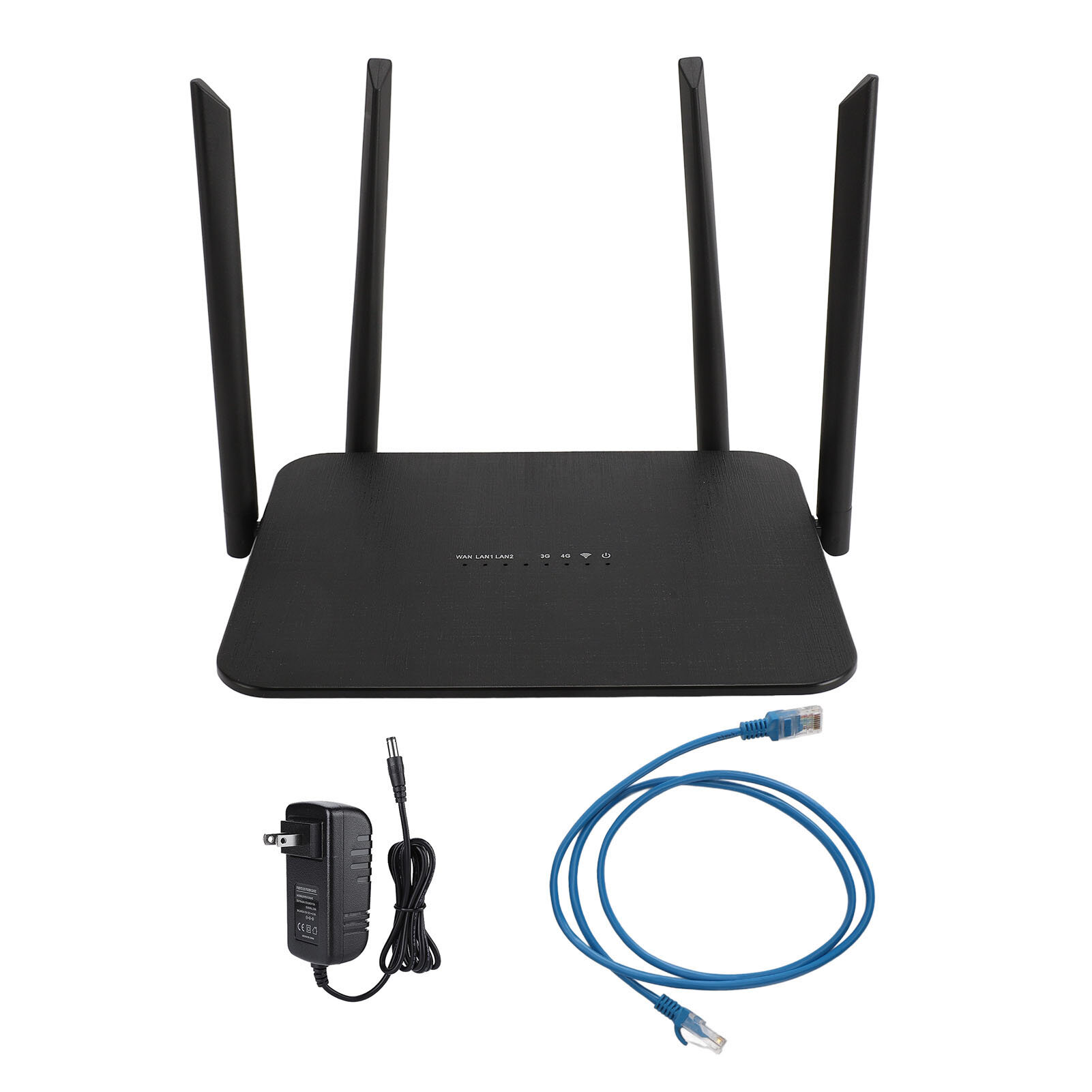4g lte мобильный wifi роутер 300 мбит с разъемом для sim карты и 4 антеннами американская вилка
