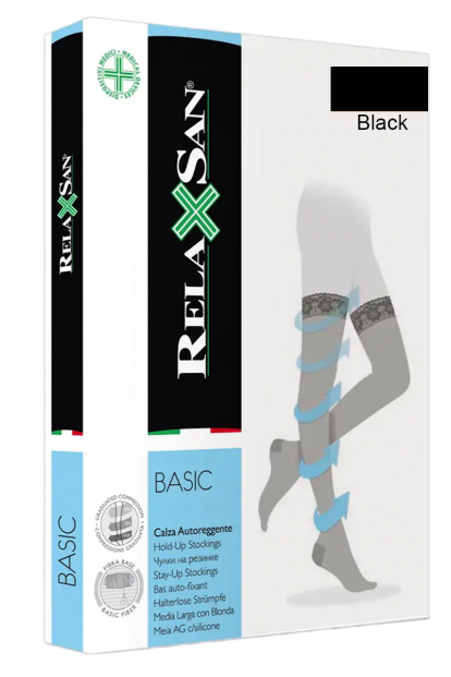 Компрессионные чулки 1 класса RELAXSAN STAY-UP 140