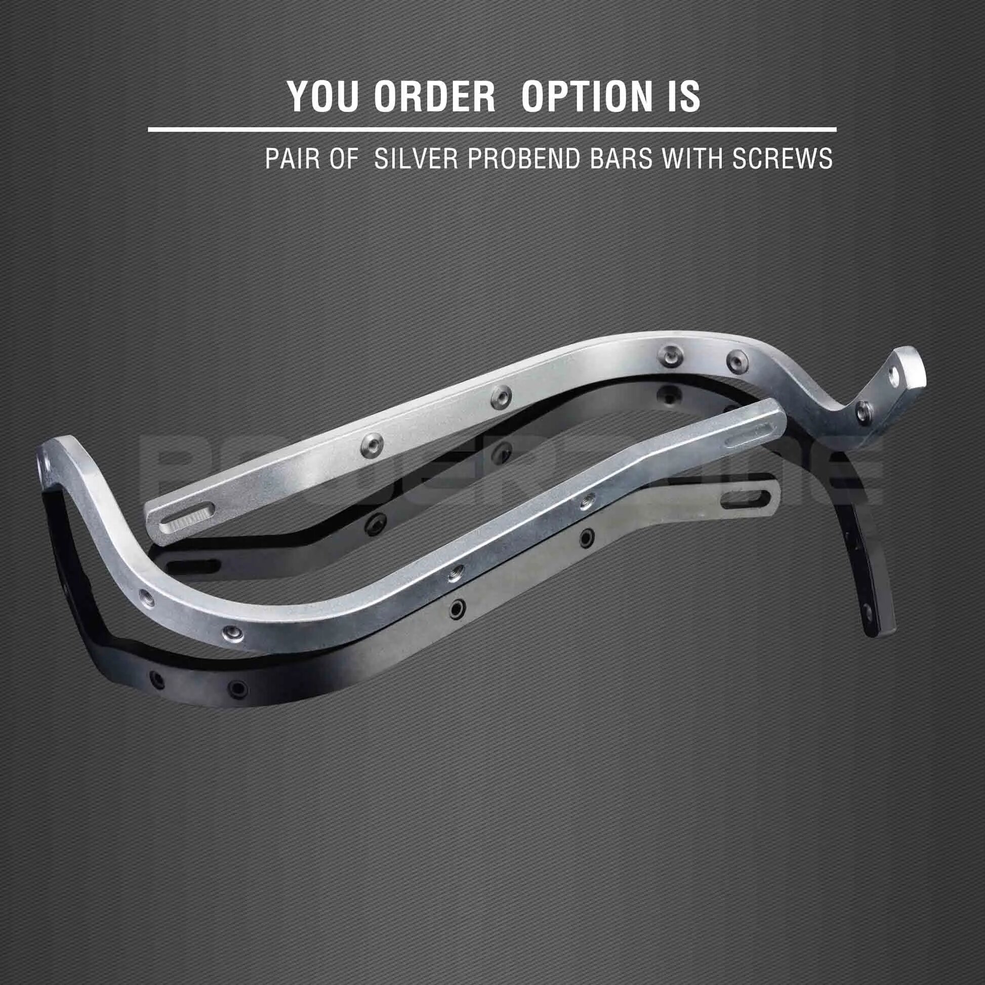 Защита руля мотоцикла Powerzone Silver Probend bars