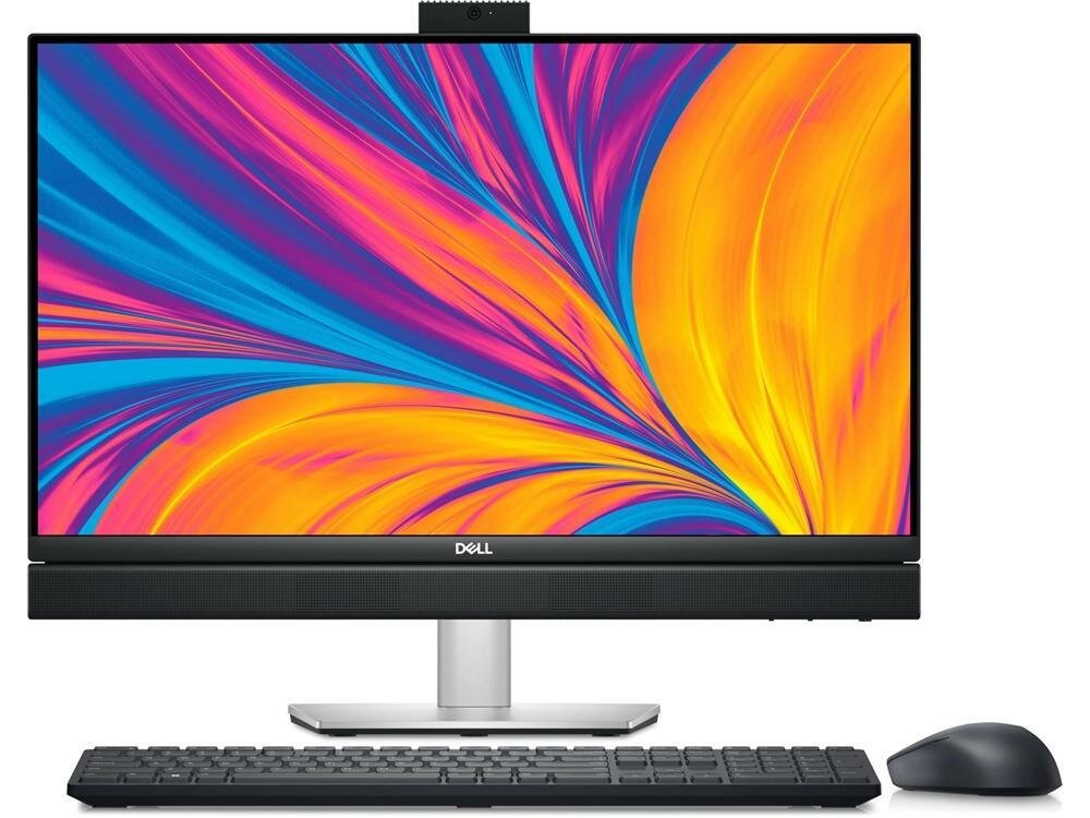 Моноблок Dell Optiplex 7420 Plus 23.8 Full HD i7 14700 (2.1) 32Gb SSD1Tb UHDG 770 CR Windows 11 Pro GbitEth WiFi BT 240W клавиатура мышь Cam черный 19