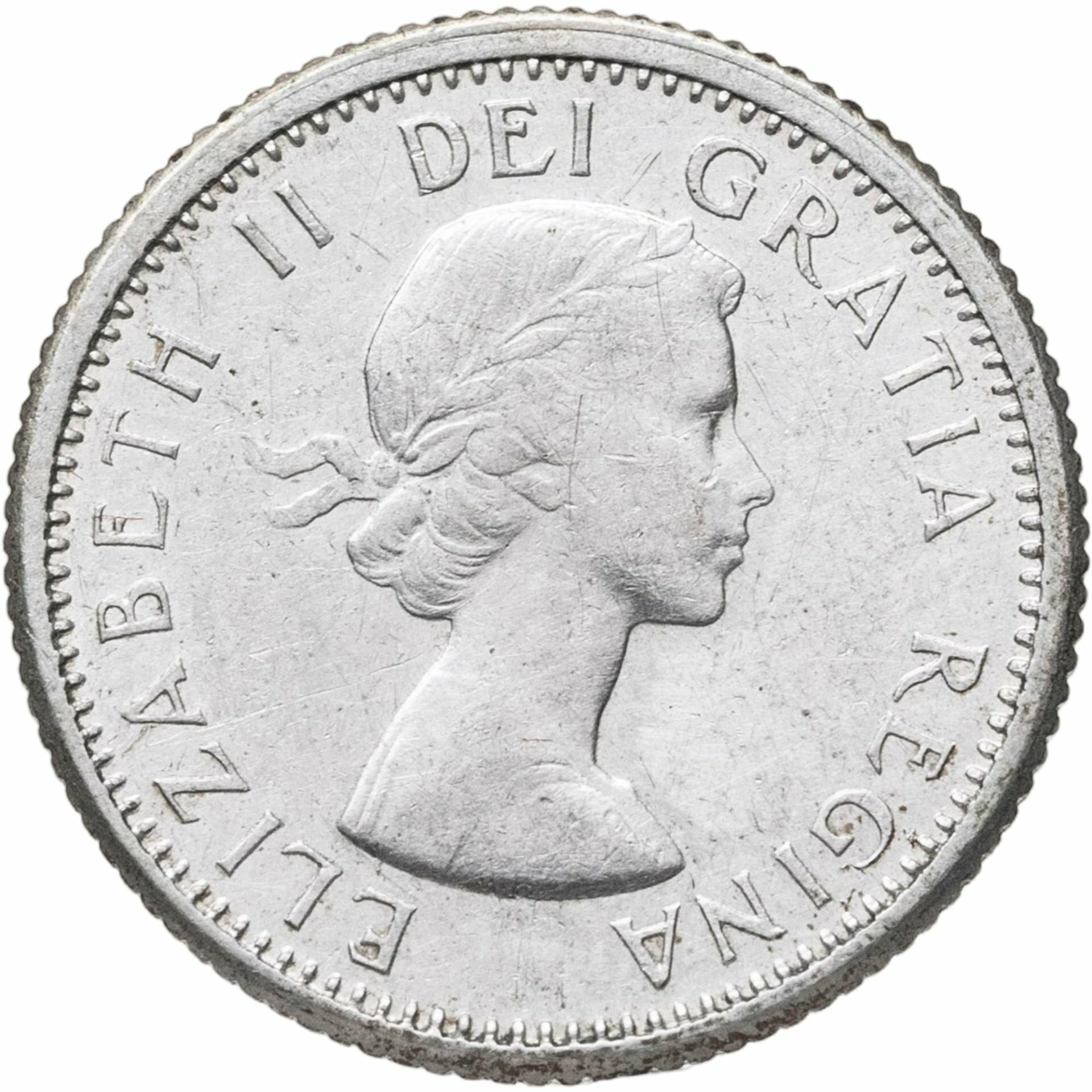 Канада 10 центов (cents) 1964