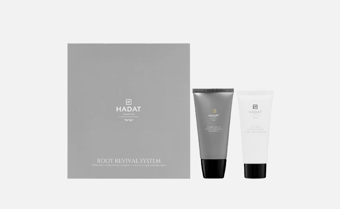 Hadat Набор для возрождения волос (шампунь+маска) Root Revival System 70 мл