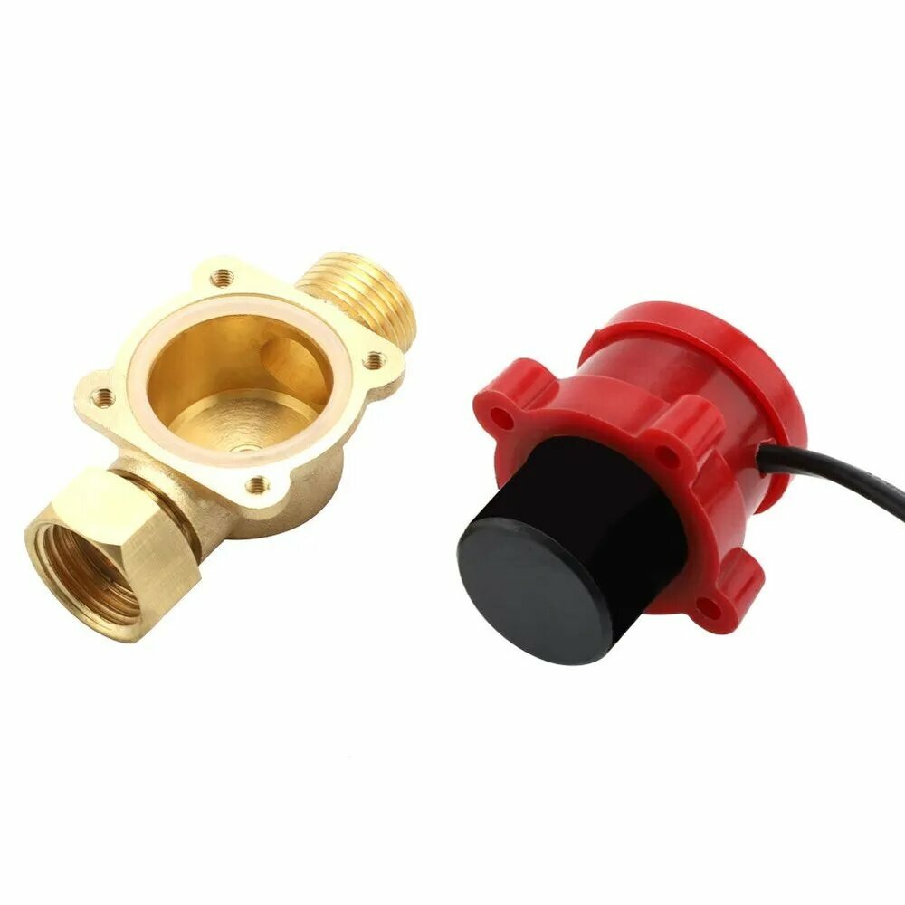 1 шт. HT-60 AC220V 0,5A G1/2 "-1/2" датчик потока водяного насоса с резьбой