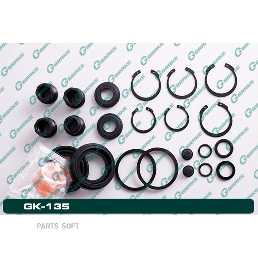 GK135 G-BRAKE Ремкомплект суппорта G-brake GK-135 G-BRAKE GK135 | цена за 1 шт