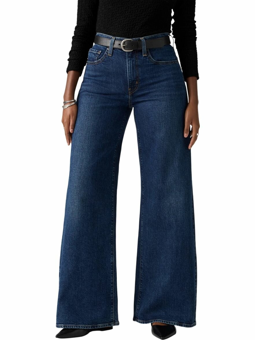 Джинсы клеш Women 728 High Rise Wide Leg Jeans 