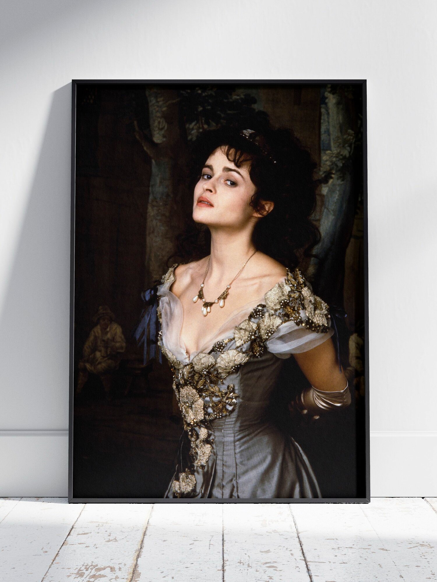 Плакат на стену для интерьера Хелена Бонем Картер (Helena Bonham Carter 11) - Постер по актеру фильма, кино, сериала формата A4 (21x30 см)