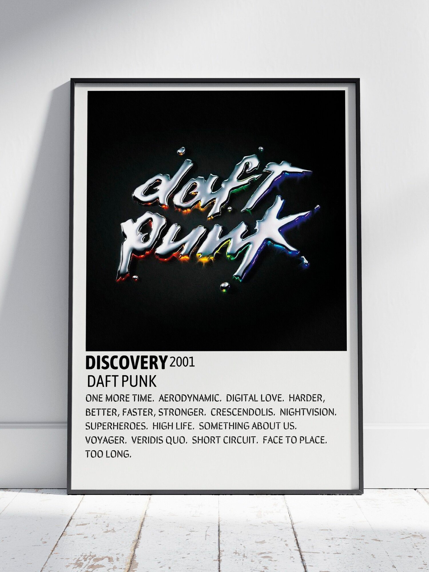 Плакат на стену для интерьера Дафт Панк (Daft Punk 32) - Постер по музыке и артисту формата A4 (21x30 см)
