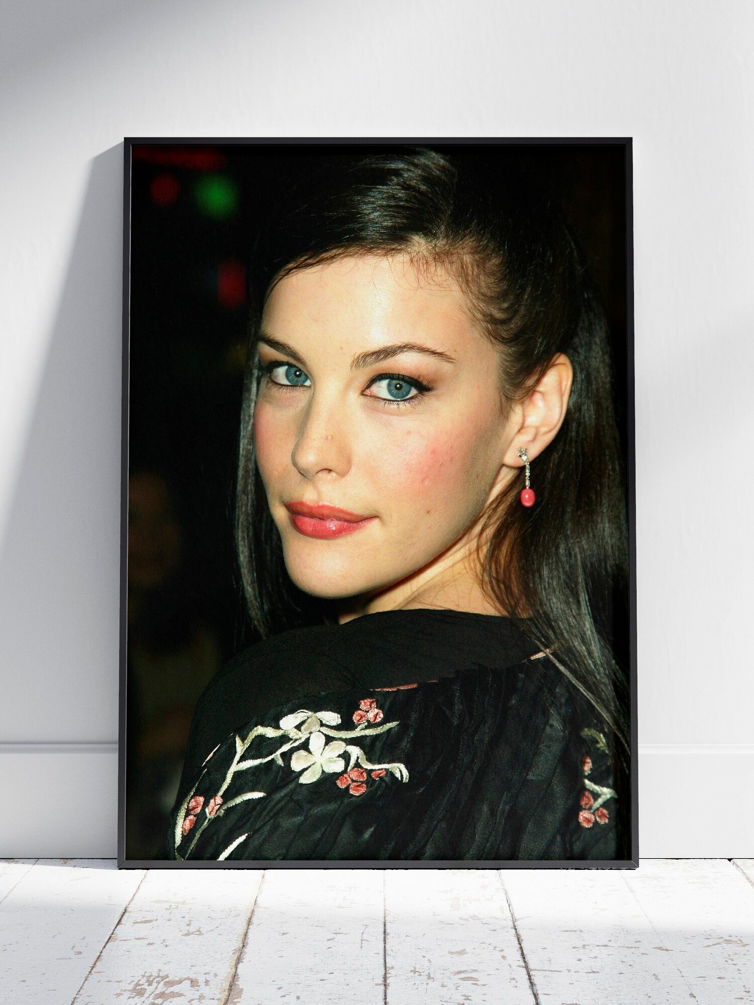 Плакат на стену для интерьера Лив Тайлер (Liv Tyler 19) - Постер по актеру кино, фильма, сериала формата A4 (21x30 см)