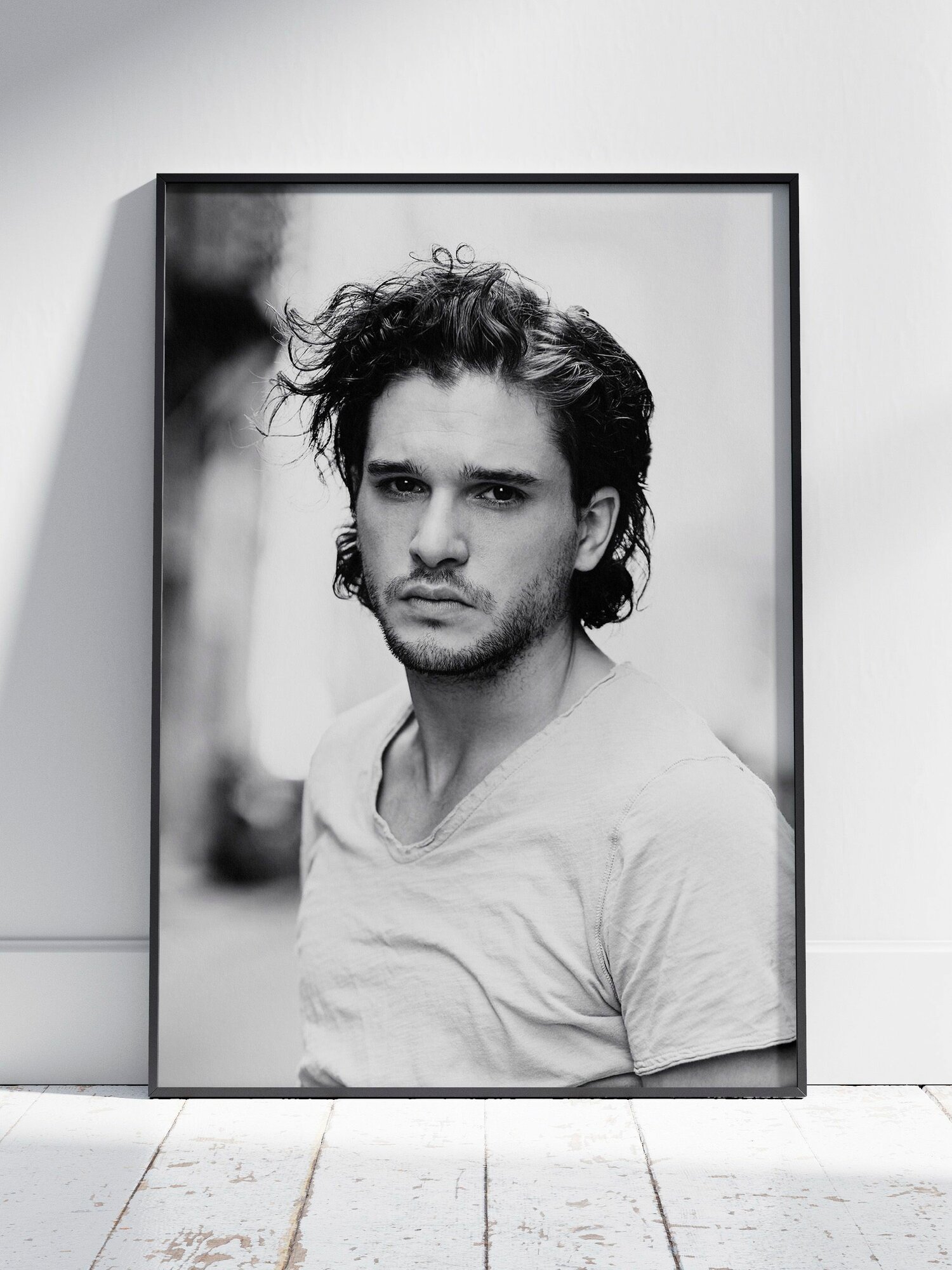Плакат на стену для интерьера Кит Харингтон (Kit Harington 38) - Постер по актеру фильма, кино, сериала формата A4 (21x30 см)