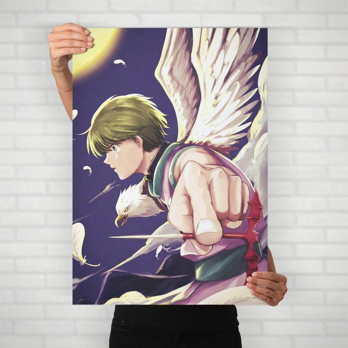 Плакат на стену для интерьера Hunter x Hunter (Шалнарк Рьюсей 5) - Постер по аниме формата A1 (60х84 см)