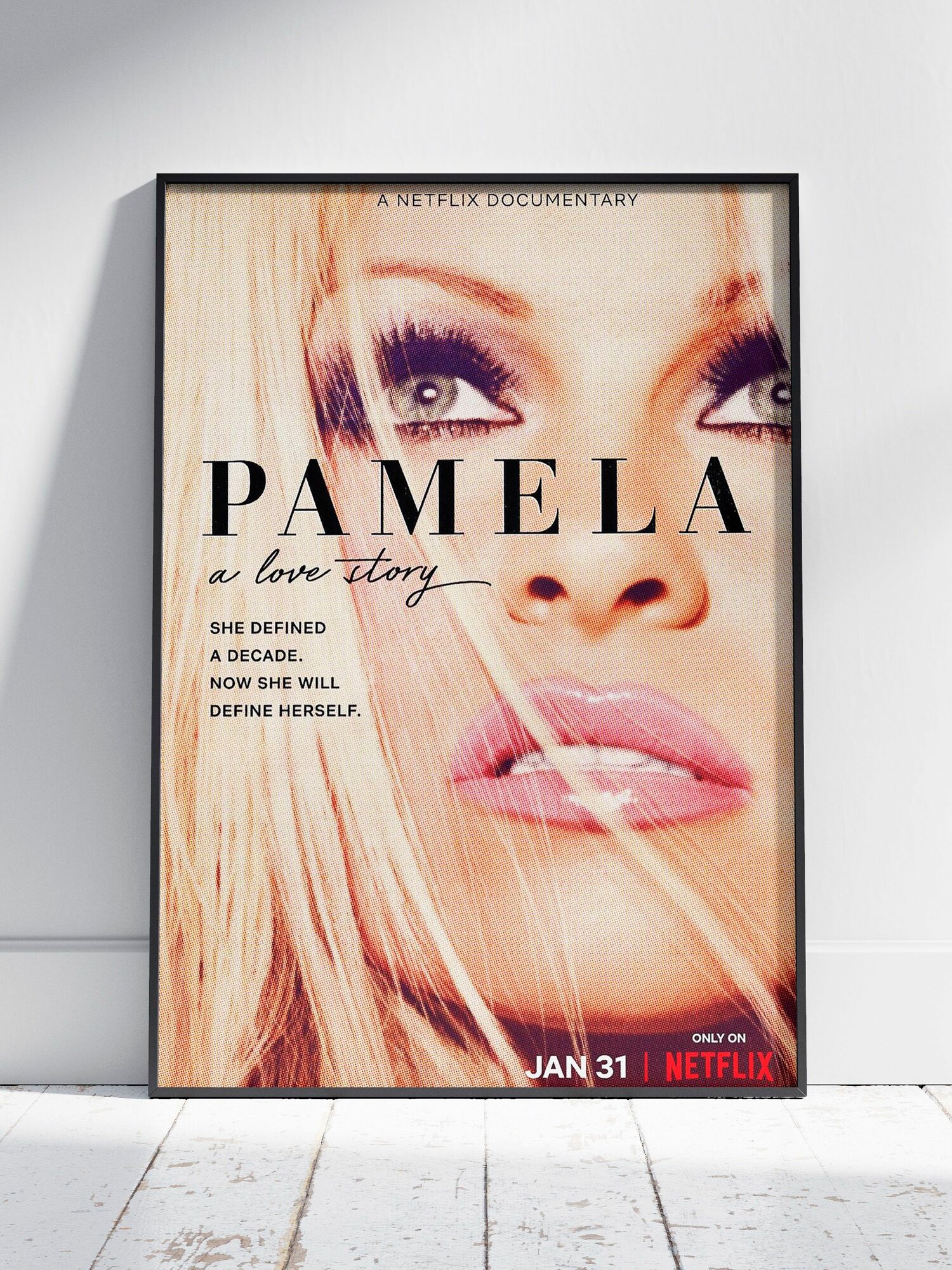 Плакат на стену для интерьера Памела Андерсон (Pamela Anderson 7) - Постер по актеру фильма, кино, сериала формата A4 (21x30 см)