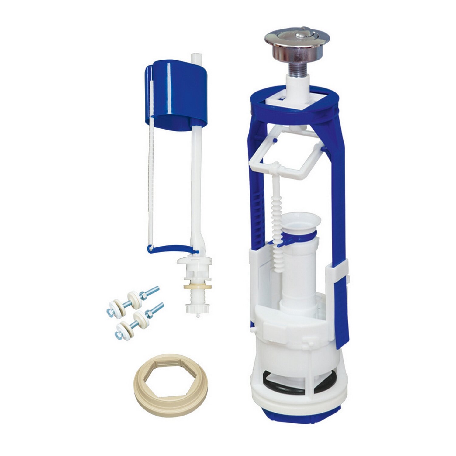 Арматура унив. Тула РБМ 2-х кноп. метал. нижн/подв. АС-17.3М