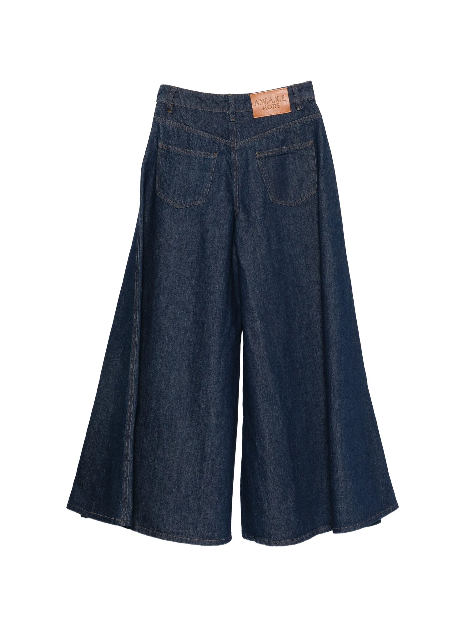 Джинсы A.W.A.K.E.MODE Mirror wide-leg jeans, размер 46, синий — фото 1
