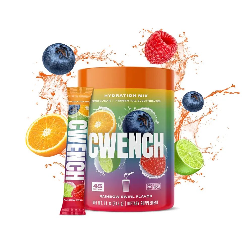 Изотоник Cwench Hydration Mix Rainbow Swirl 315 гр. / 45 порций мультифрукт