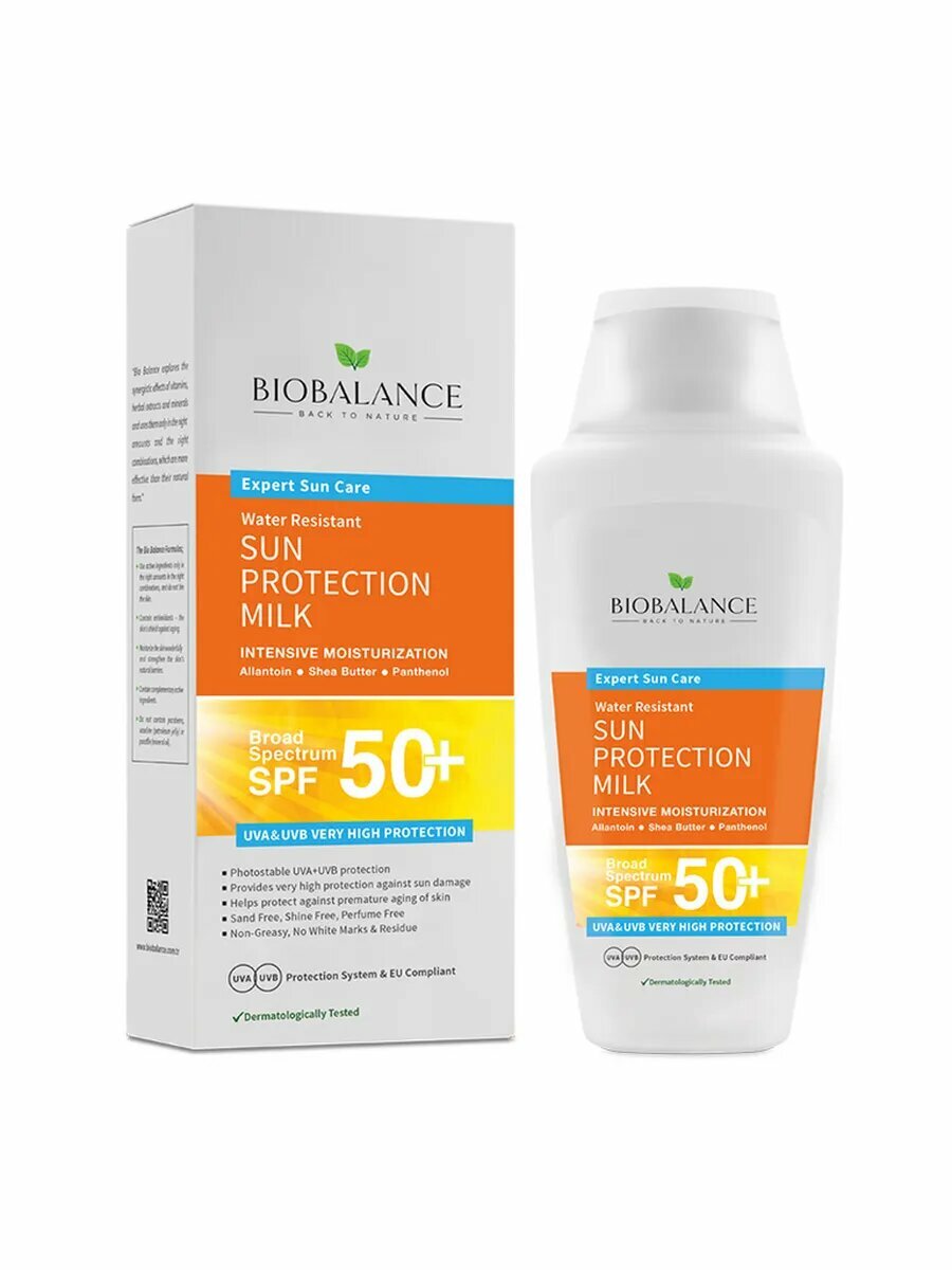 BIOBALANCE SUN PROTECTION MILK 50+ SPF 150 ML ISP Кре 150 мл