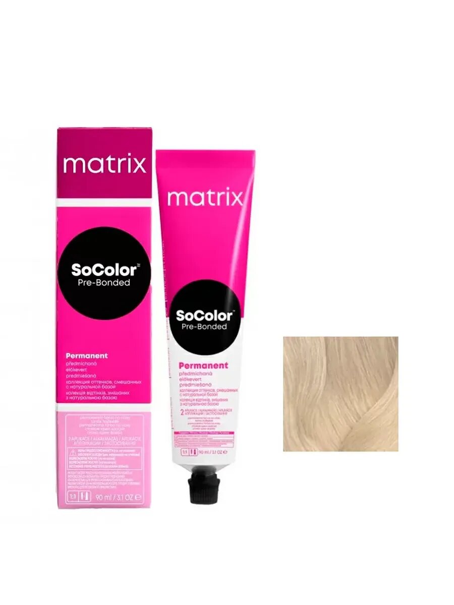 MATRIX SoColor Pre-Bonded 11A Краска для волос SoColo 90 мл