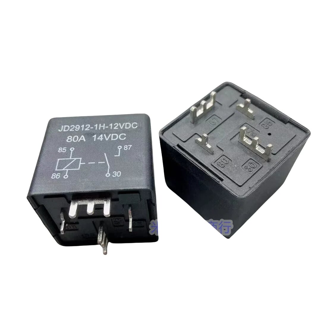 Реле JD2912-1H 80A Timid feet 12VDC