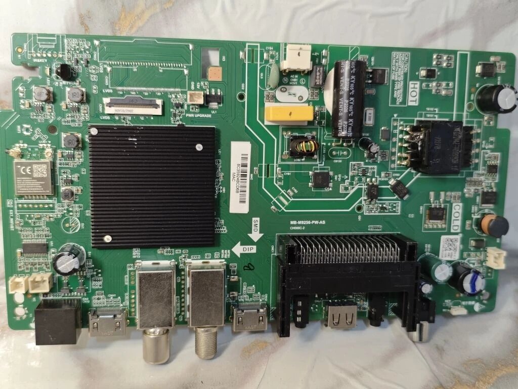 Материнская плата MB-M9256-PW-AS для телевизора DEXP H32H8051C/G