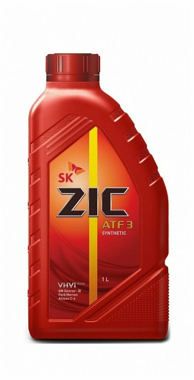 Масло трансмиссионное ZIC ATF 3 (1л) 132632